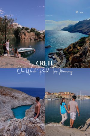 One Week Road Trip Itinerary for Crete, Greece